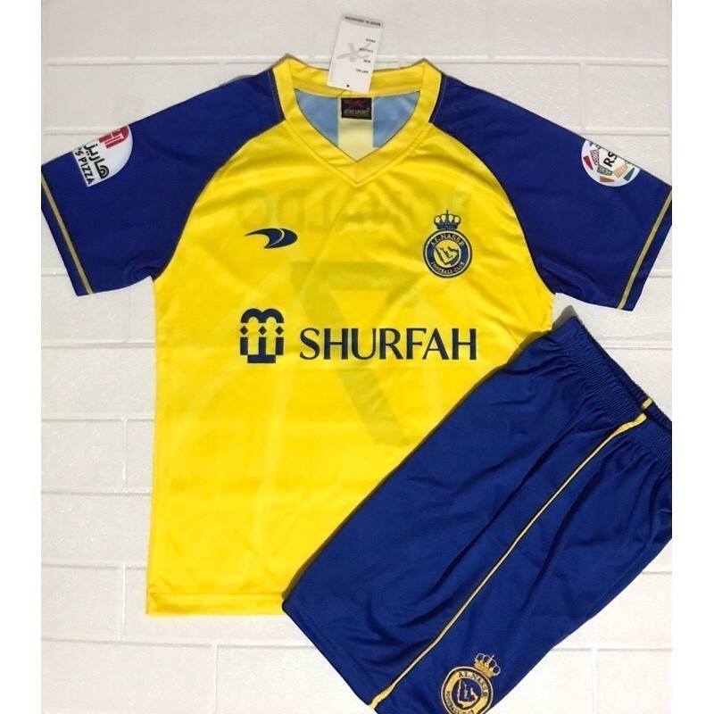 Jual Jersey Ronaldo Al-Nassr Terbaru Untuk Anak Usia 2-15 Tahun Terbaru ...