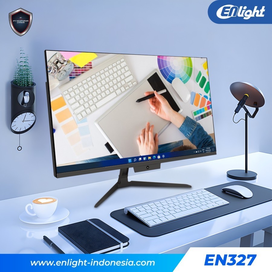 Jual PC AIO Enlight EN327 27" Inch (Include i510400 SSD 512GB RAM DDR4 ...