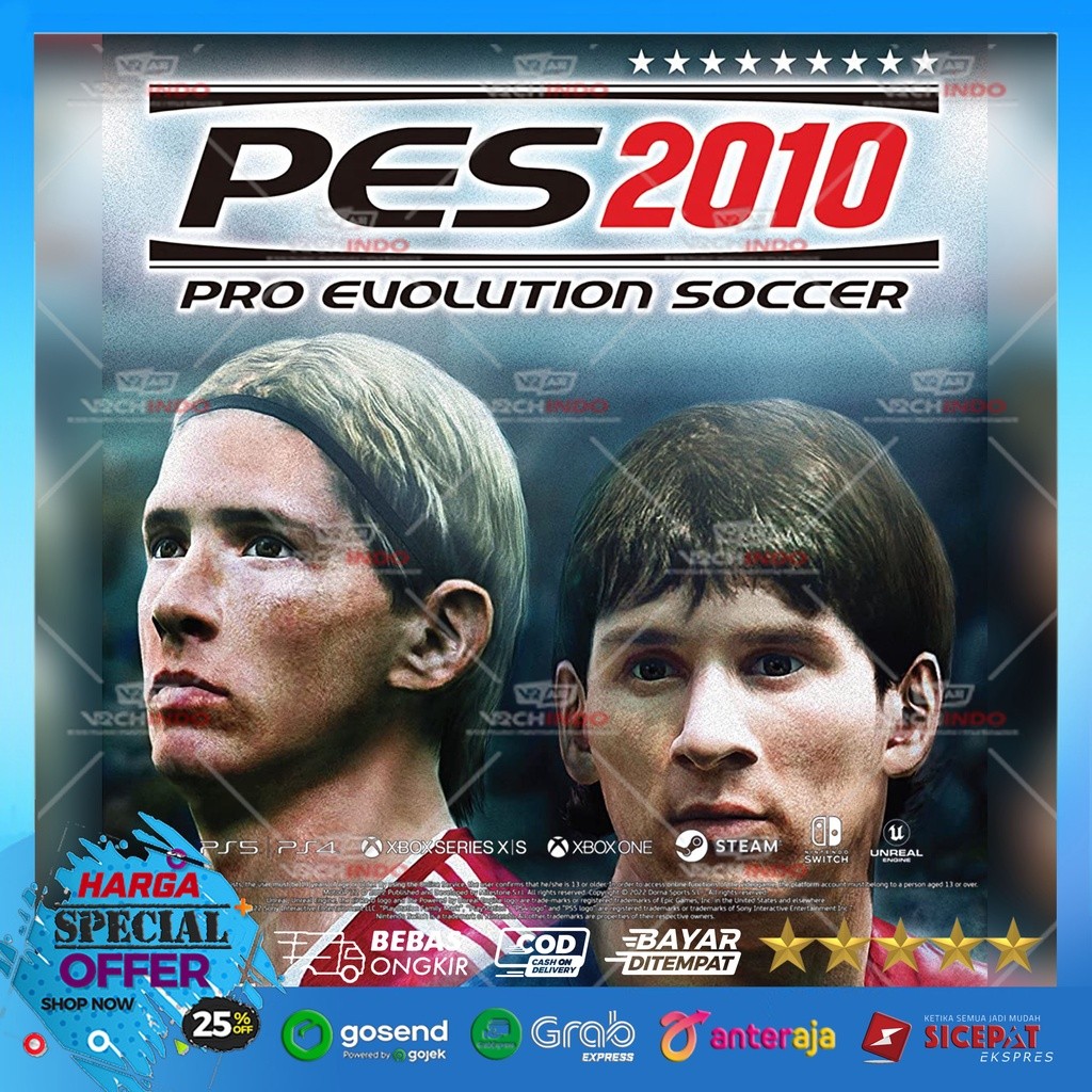 Jual Game PES 2010 - Pro Evolution Soccer 2010 | Games for Laptop / PC ...