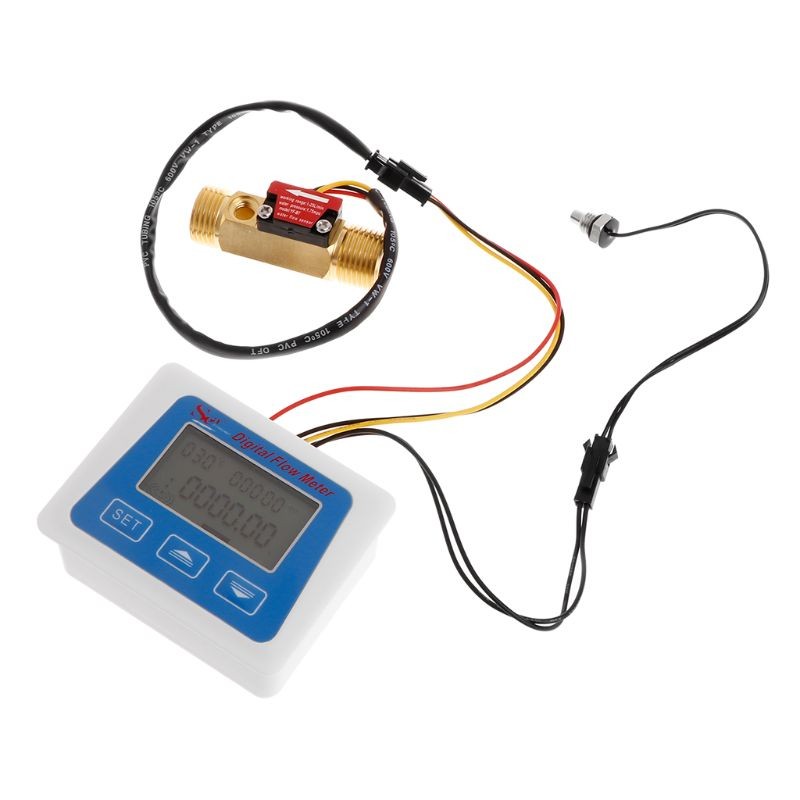 Jual Battery Type Display Water Flow Sensor Meter Sea Zhongjiang ...