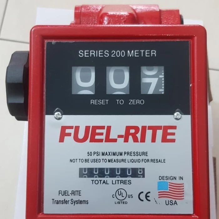 Jual Flowmeter fluel rite 1" 3digit | Shopee Indonesia