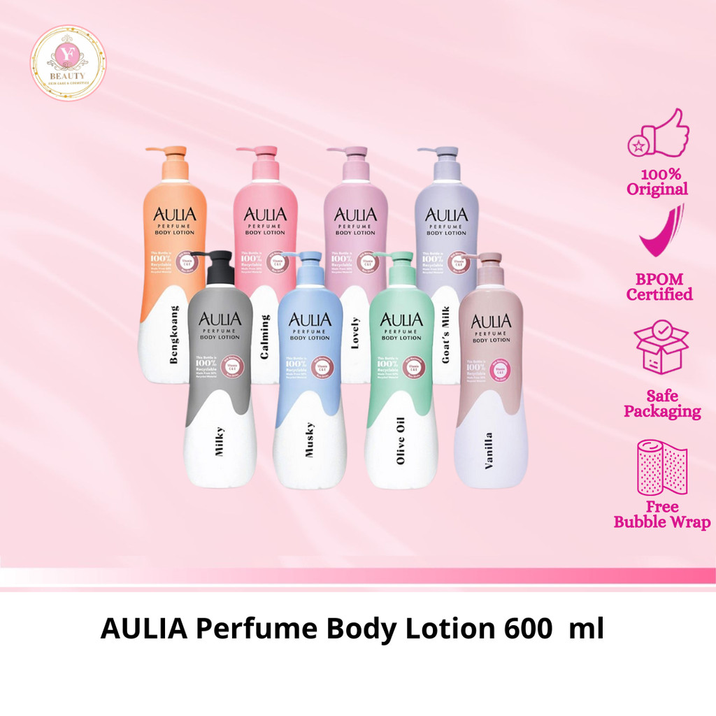 Jual YF Beauty AULIA Perfume Body Lotion 600 ml Hand Body With Niacinamide,Vitamin | Shopee ...