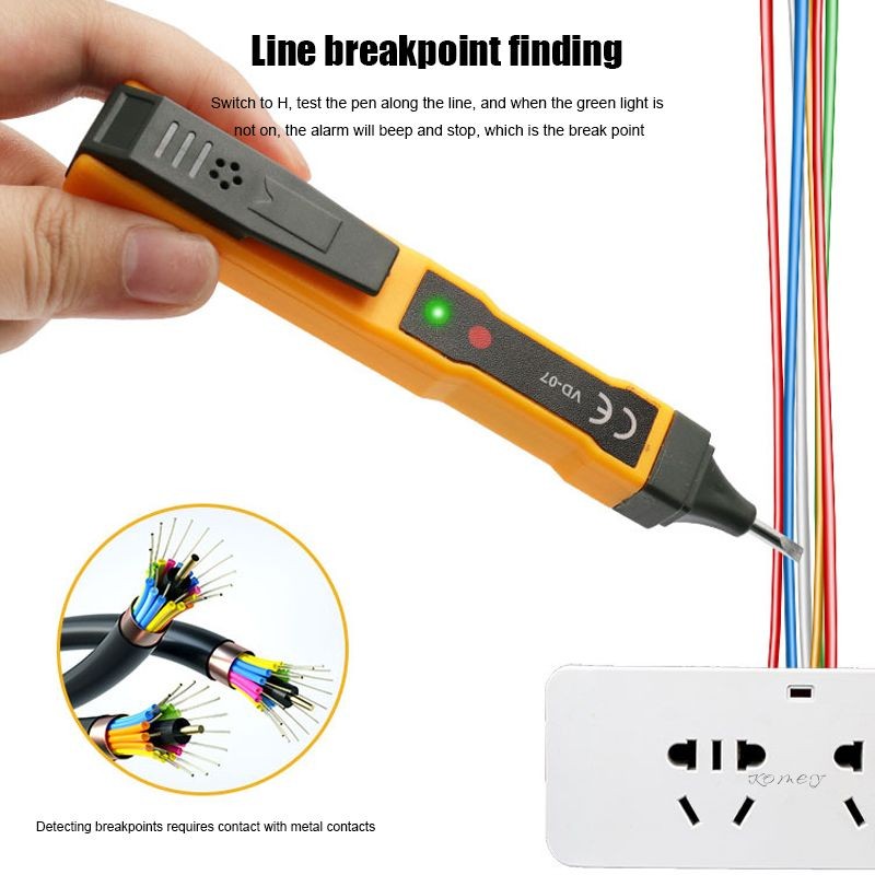 Jual COD Tespen Listrik Digital Cek Kabel PutusTestpen Otomatis ...