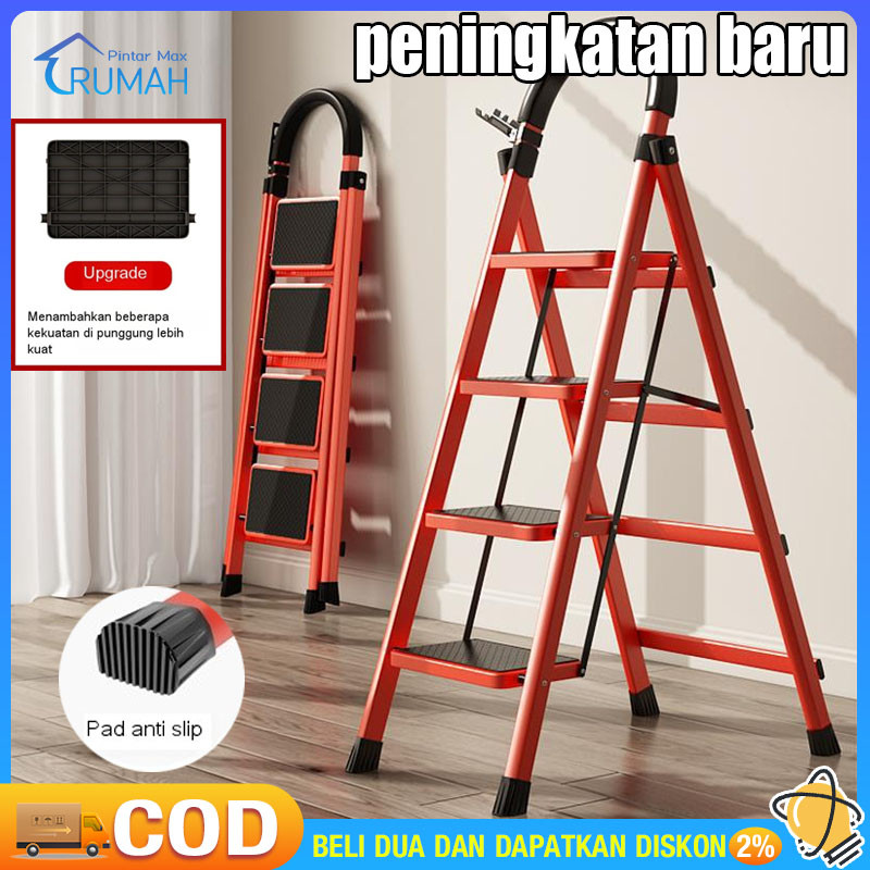 Jual Tangga 4/5/6/7/8 Step Rumah Lipat Tangga Besi Lipat Household ...