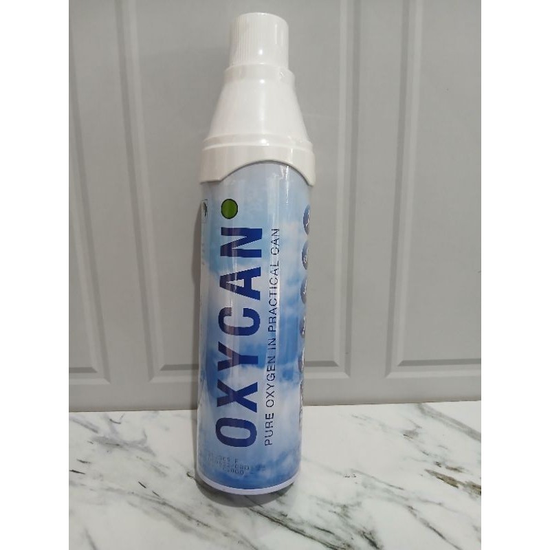 Jual Oxycan Portable / Oksigen Green Tabung Kaleng 500cc | Shopee Indonesia
