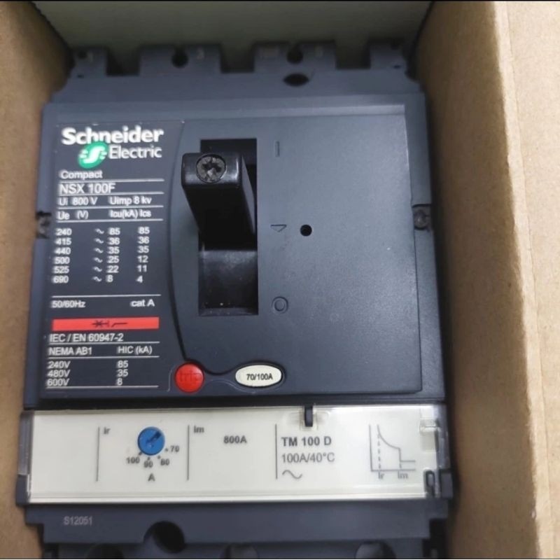 Jual MCCB SCHNEIDER NSX100F 3P 36KA 16a 25a 32a 40a 50a 63a 80a 100a | Shopee Indonesia