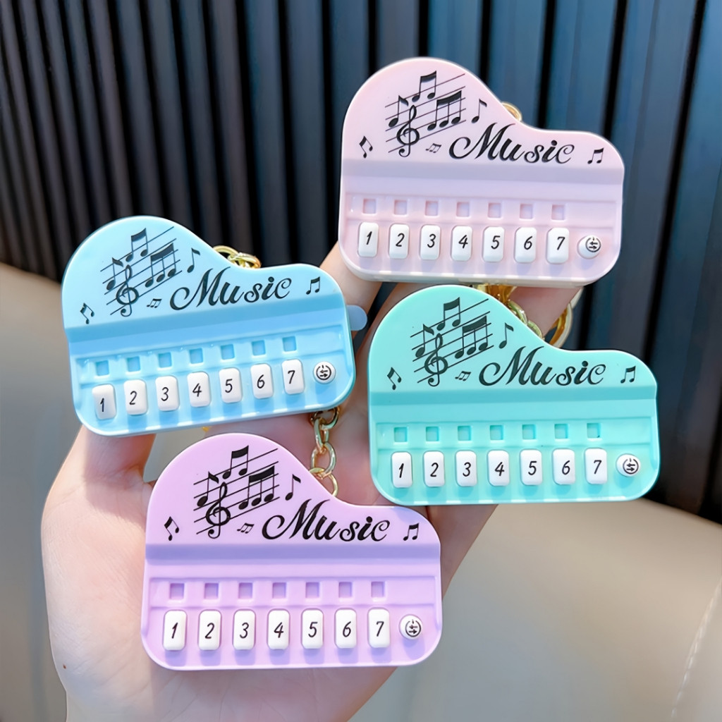 Jual Gantungan Kunci Bentuk Piano Fidget Mini Memori Permainan Gelisah ...