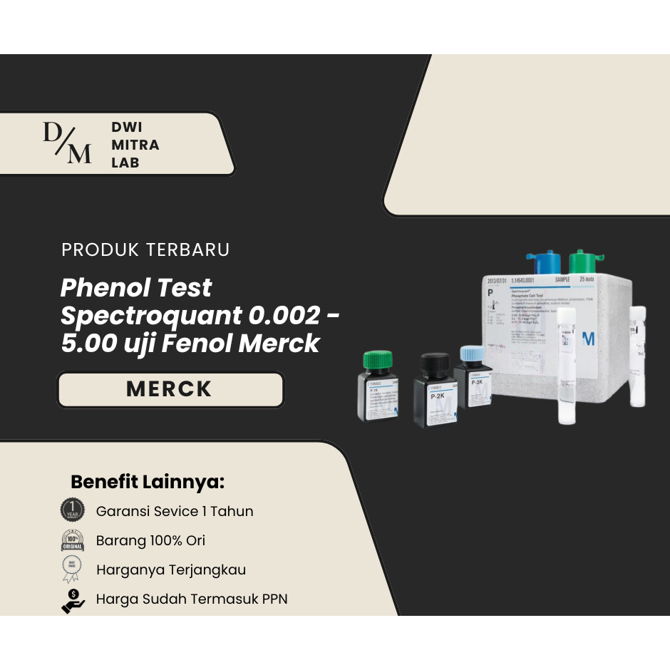 Jual Phenol Test Spectroquant 0.002 - 5.00 uji Fenol Merck | Shopee ...