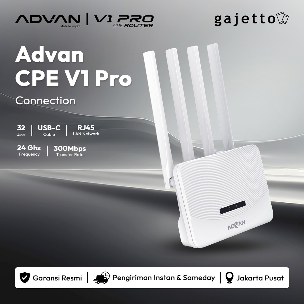 Jual ADVAN CPE V1 Pro Modem + Wifi + Router + 4G LTE unlock all ...