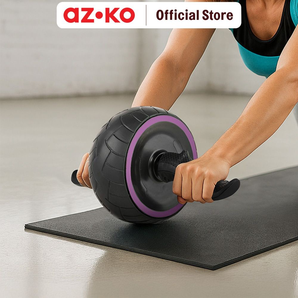 Jual AZKO Kinetic Abdominal Roller Exercise Alat Gym Alat Olahraga ...