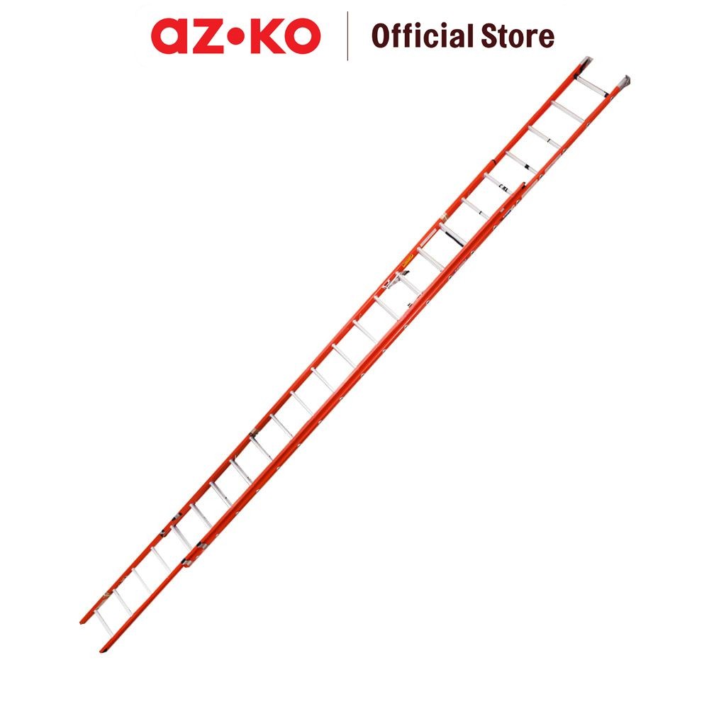 Jual AZKO Krisbow Tangga Ekstensi Fiberglass 8.4 M - Oranye | Shopee ...