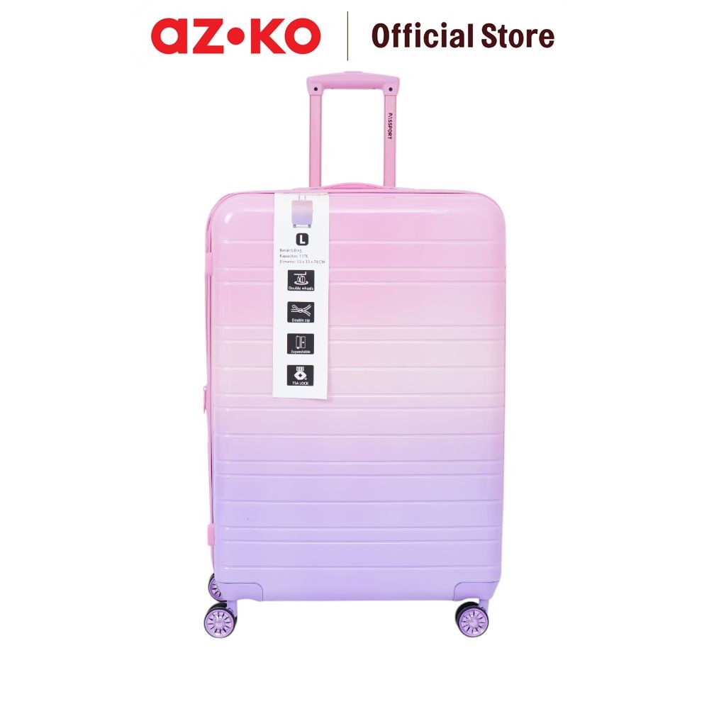 Jual AZKO Passport Blythe Koper Pc & Abs Tsa Lock Cotton Candy - Pink ...