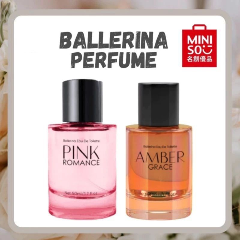 Jual Miniso Parfum Wanita 30Ml Ballerina Eau De Toilette Pink Romance ...