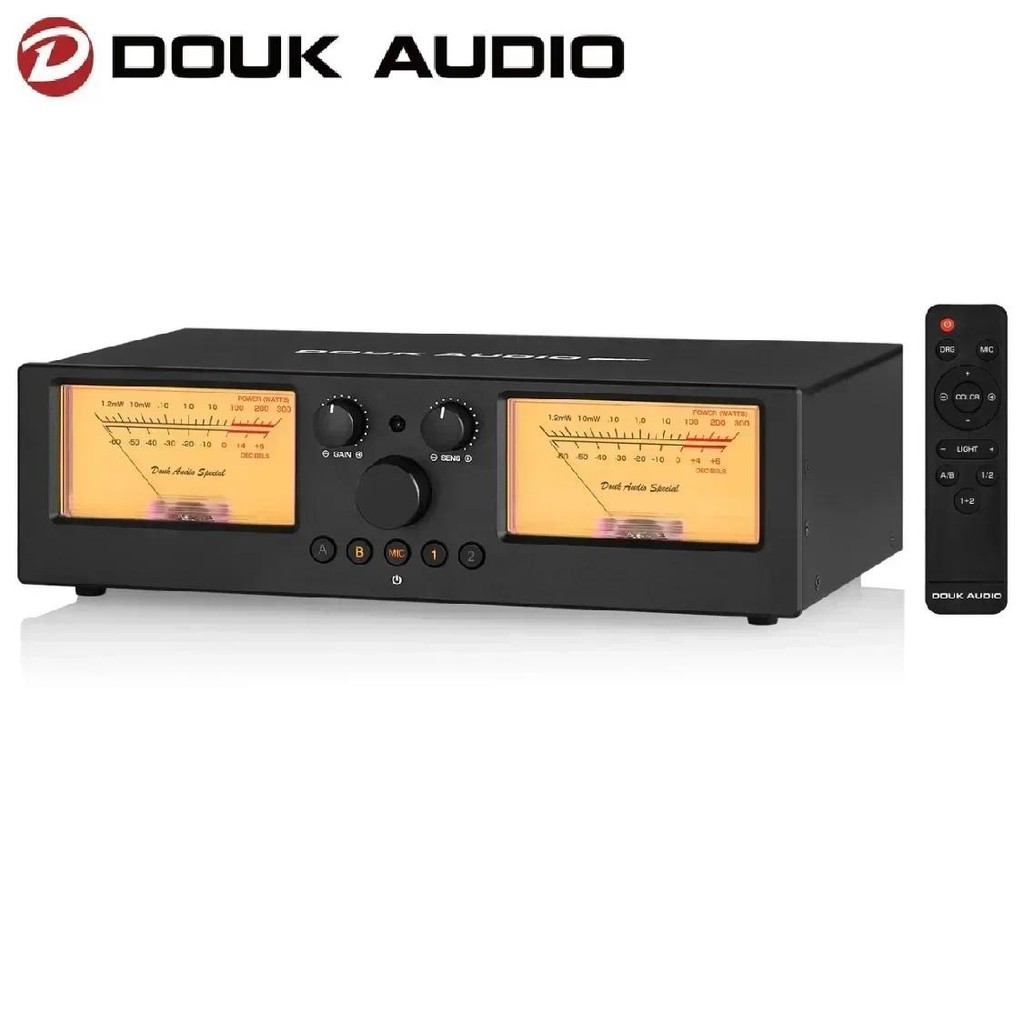 Jual Douk Audio VU3PRO 2-IN-2-OUT Switcher Box Amplifier/Speaker ...