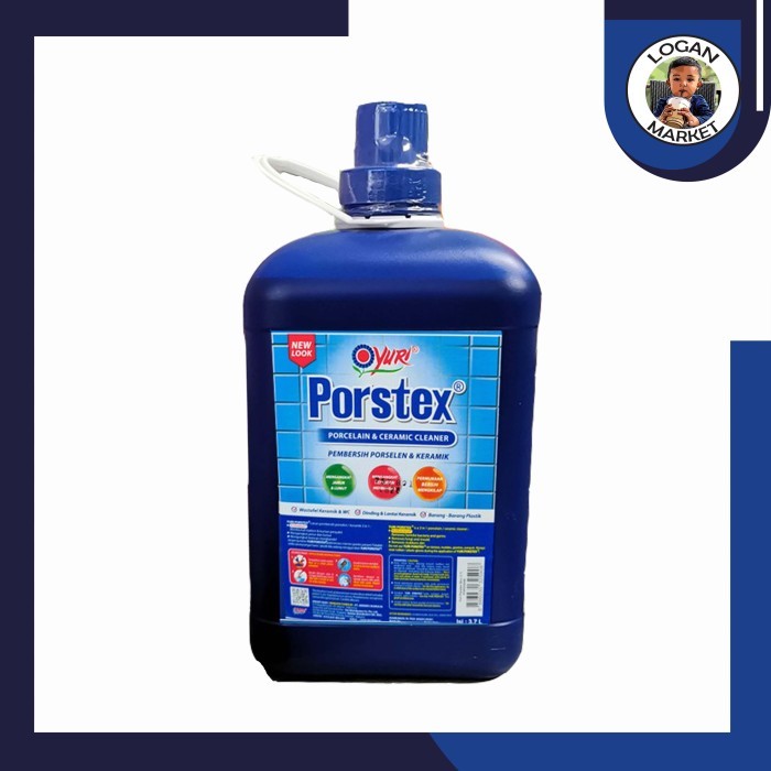 Jual Yuri Porstex 3.7 3,7 Liter Pembersih Lantai Keramik - Biru ...