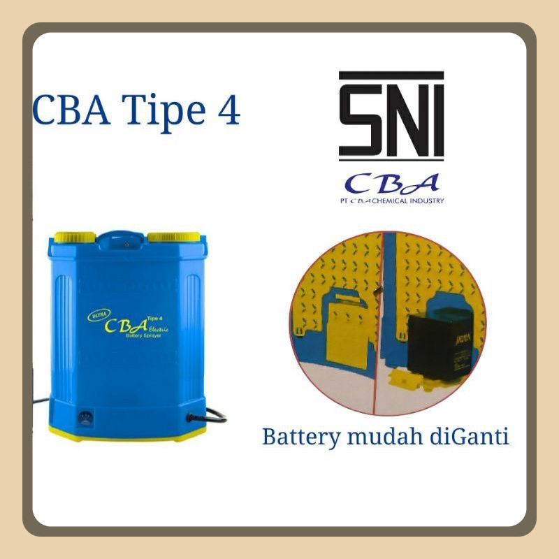 Jual Tangki Elektrik ULTRA CBA 16L Battery Sprayer TIPE 3 dan TIPE 4 ...