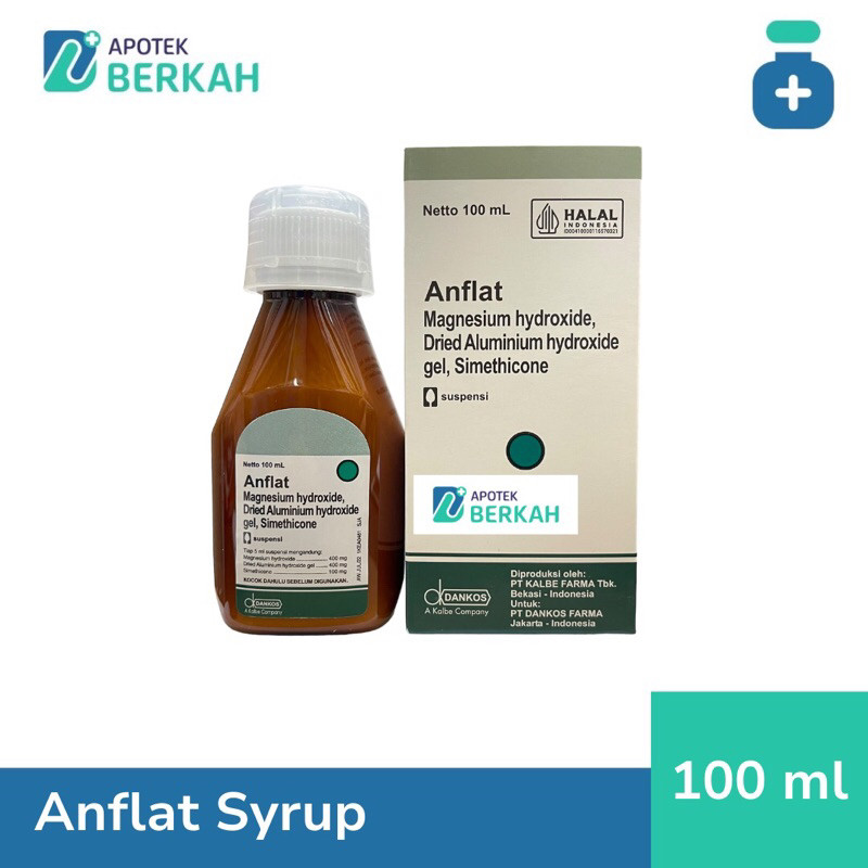 Jual Anflat Sirup Untuk Mengatasi Maag - 100ml | Shopee Indonesia