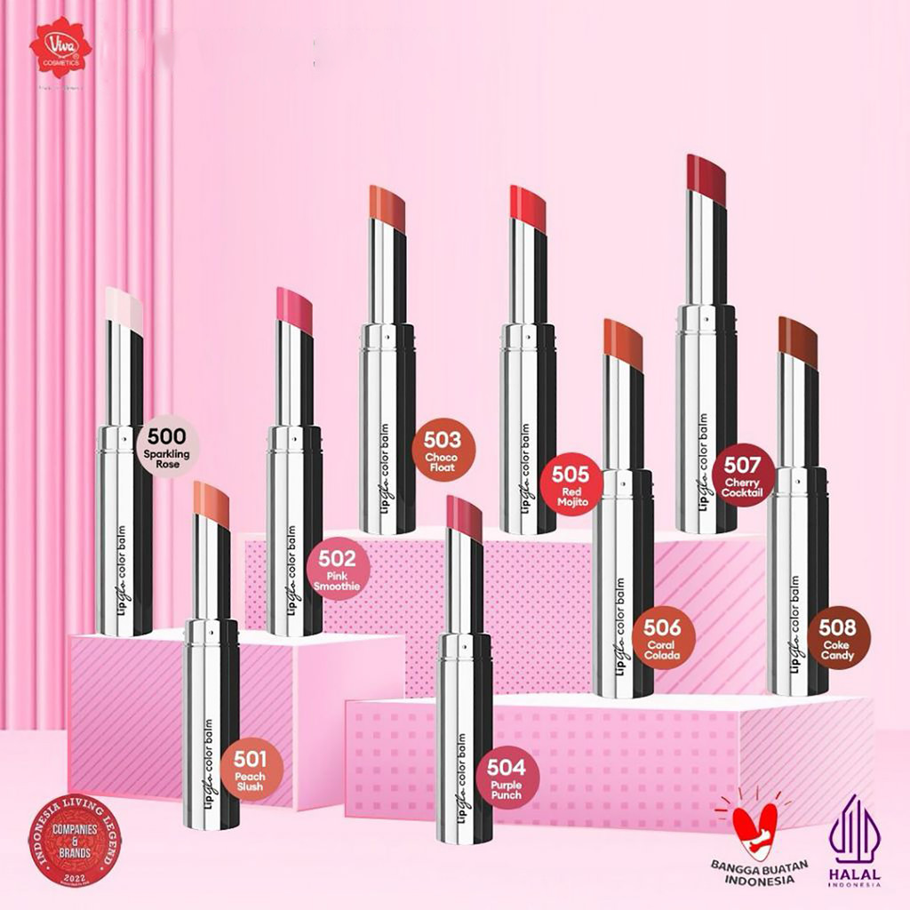 Jual Red-A Lip Glo Color 3in1 Lip Balm 504 Purple Punch - Melembapkan ...