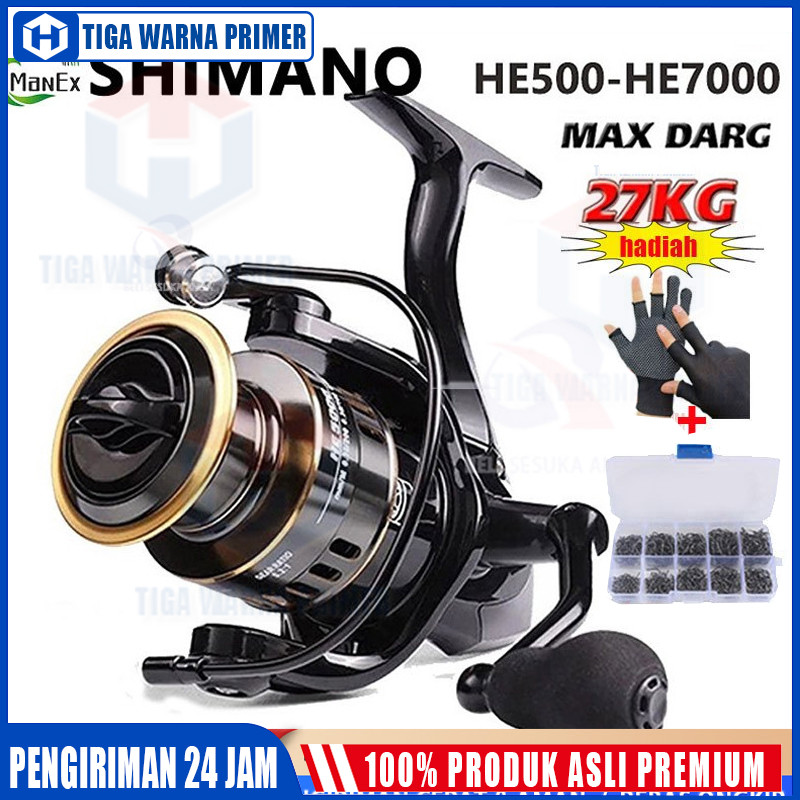 Jual 【COD】 Reel Pancing 30kg HE500-7000/ Reel Pancing Murah Kuat Power ...