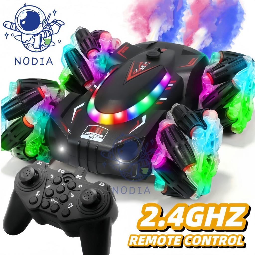 Jual NODIA 2.4Ghz RC Stunt Car 4WD Mainan Mobil Remote Control Stunt ...