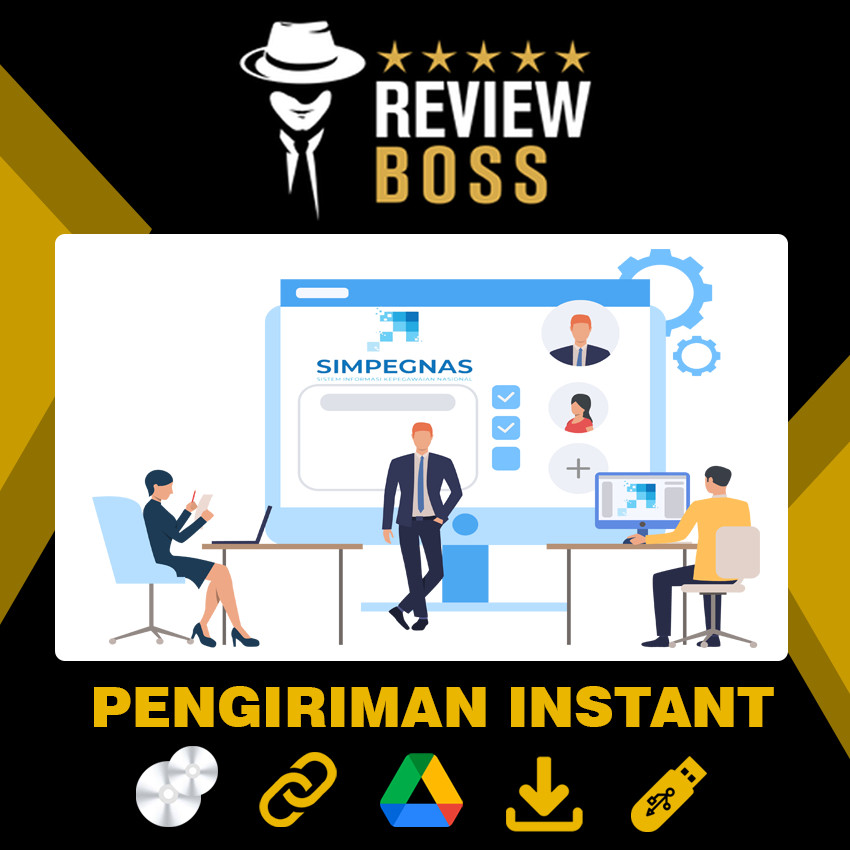 Jual APLIKASI SISTEM INFORMASI PEGAWAI (SIMPEG) FULL VERSION PREMIUM ...