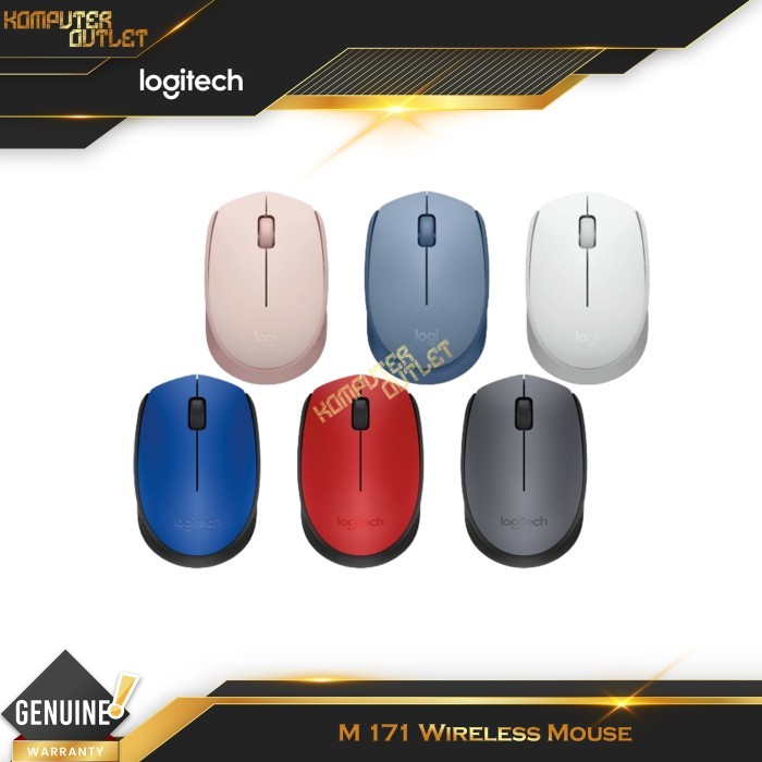 Jual Logitech M171 Mouse Wireless untuk Windows Mac ChromeOS - M 171 ...
