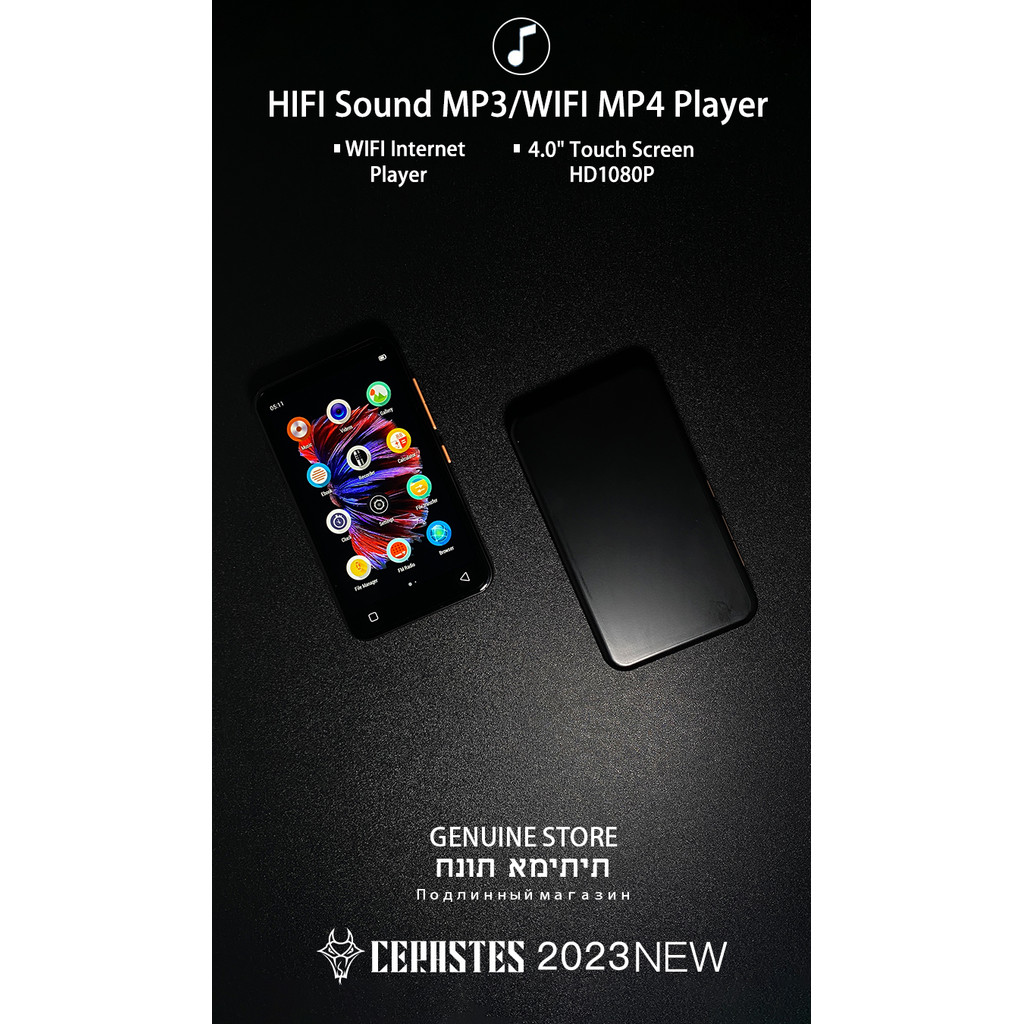 Jual MP3 Player Bluetooth Portable WiFi MP4 Player MP5 HiFi Sound Music ...