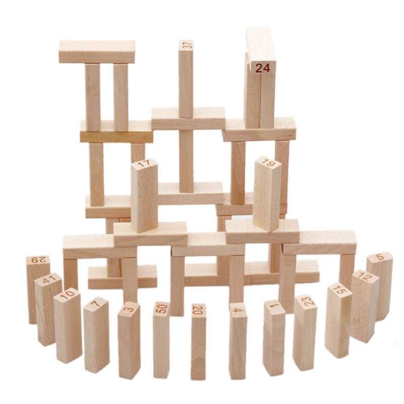 Jual Permainan Balok Susun Uno Stacko Fun Party Game 51 Blocks - Toddi ...