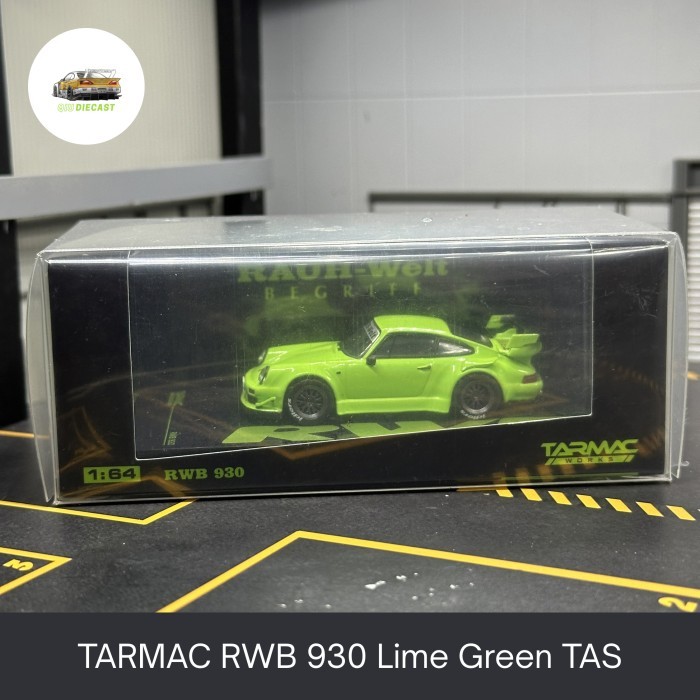 Jual Tarmac Works RWB 930 Lime Green Tokyo Auto Salon Limited Edition ...
