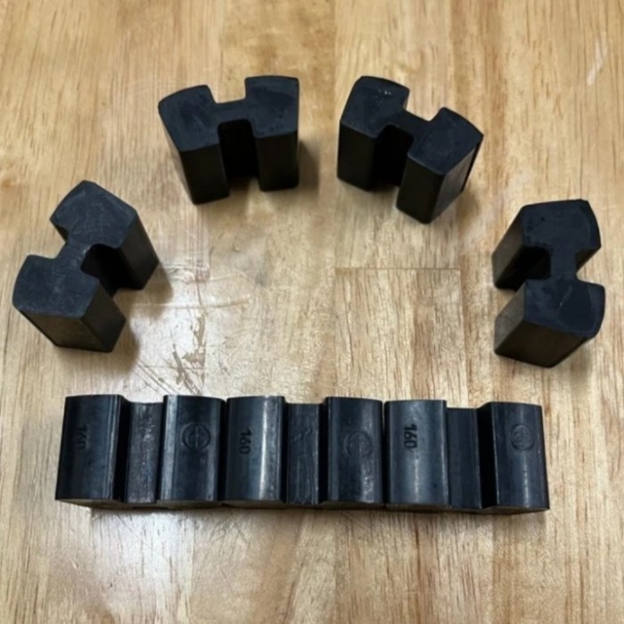 Jual TR99 1 set rubber coupling H160 ( rubber coupling B 160) 7pcs ...