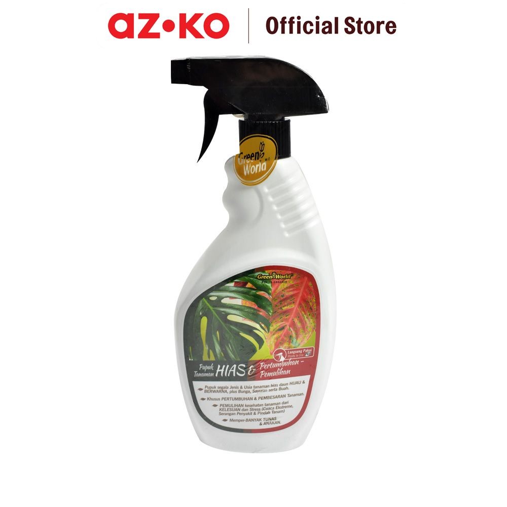 Jual AZKO Green World 498 Ml Pupuk Tanaman All Plants Plp | Shopee Indonesia
