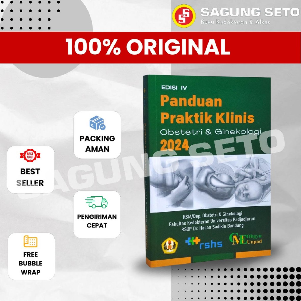 Jual BUKU PANDUAN PRAKTIK KLINIS OBSTETRI DAN GINEKOLOGI 2024 ED4 RSHS | Shopee Indonesia