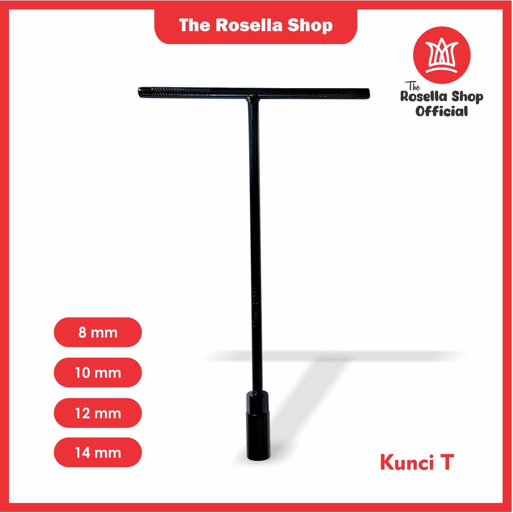 Jual [Rosella] Kunci Sok Sock T8 T10 T12 T14 mm Berkualitas | Shopee Indonesia