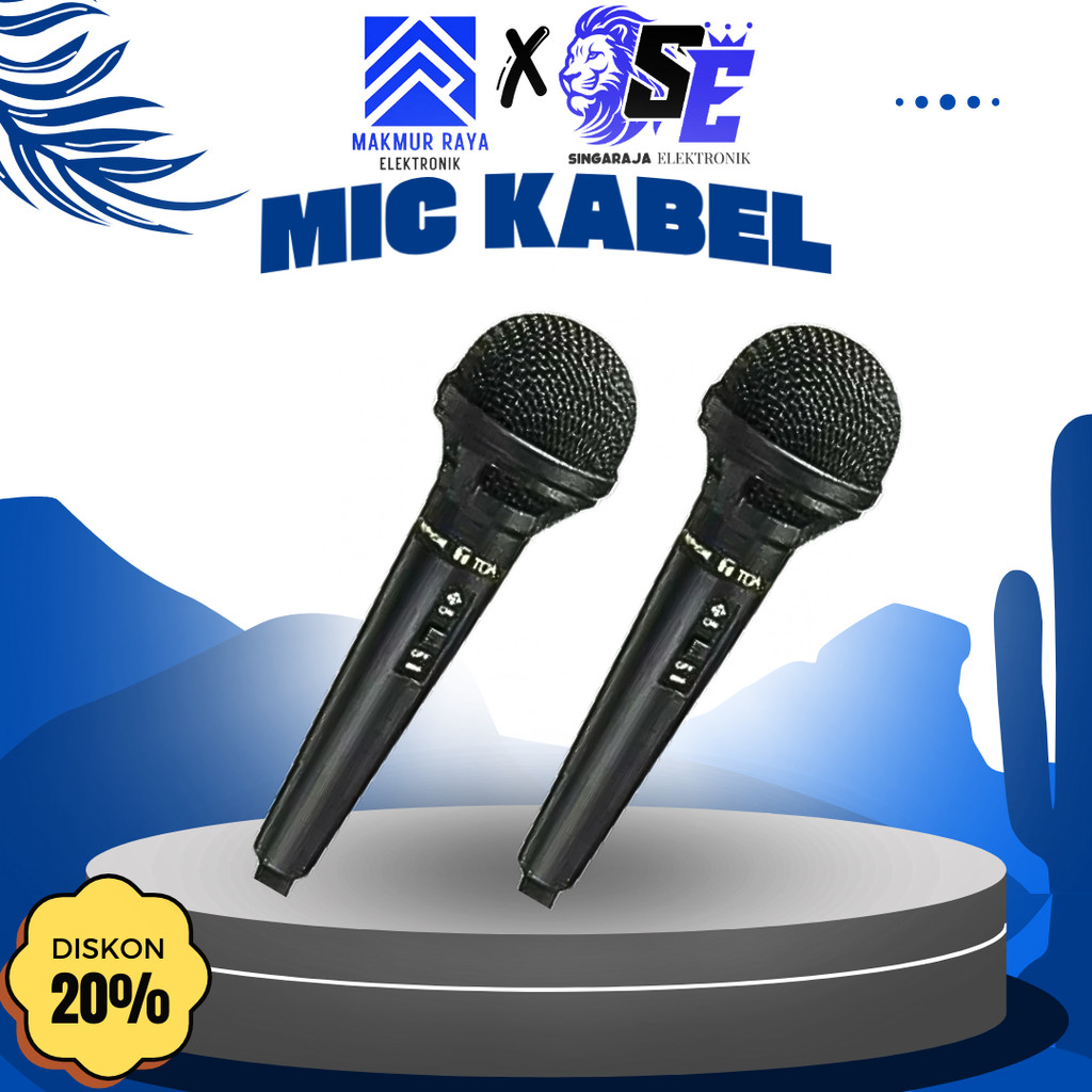 Jual TOA IKONIC MIC ZM 260 - Mikrofon Dinamik Kabel dengan Kejelasan ...