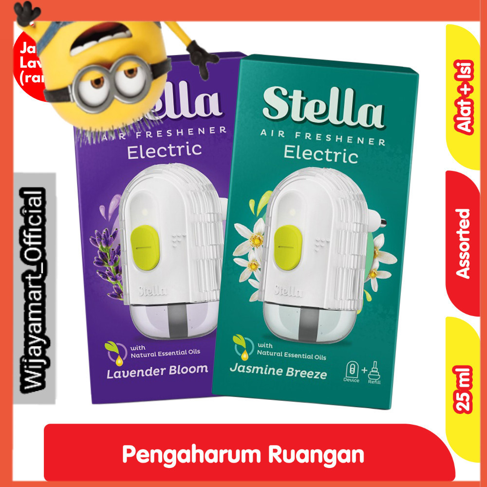 Jual Stella Pengharum Ruangan Otomatis Alat + Refill Assorted 25 ml ...