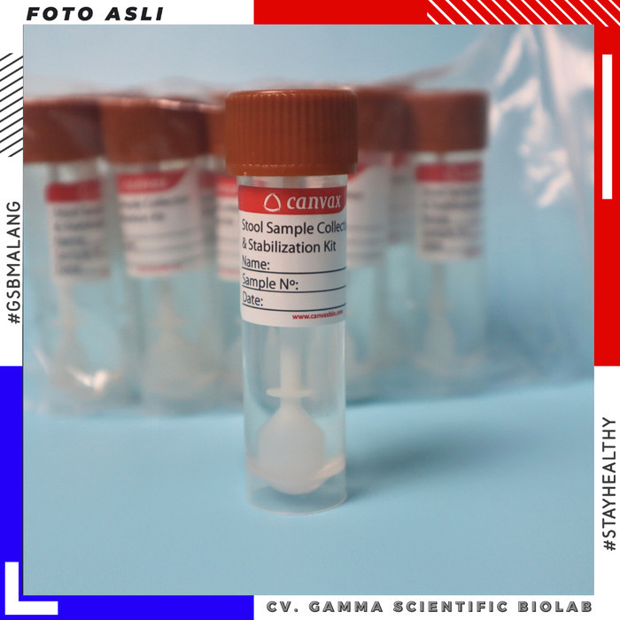 Jual Stool Sample Collection & Stabilization Kit Tubes - 10 unit/pack ...