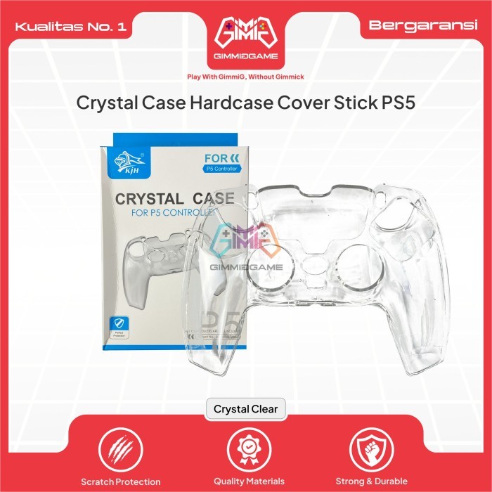 Jual Mika Transparan Crystal Clear Hard Case Skin Cover Stik Stick PS5 ...