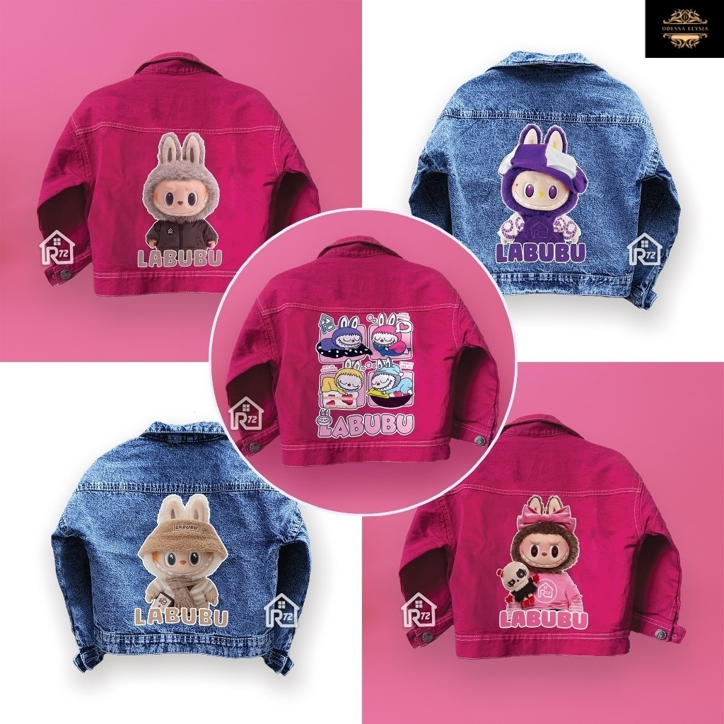 Jual JAKET LABUBU Jeans Outer Anak Perempuan Dan Laki-Laki | Shopee ...