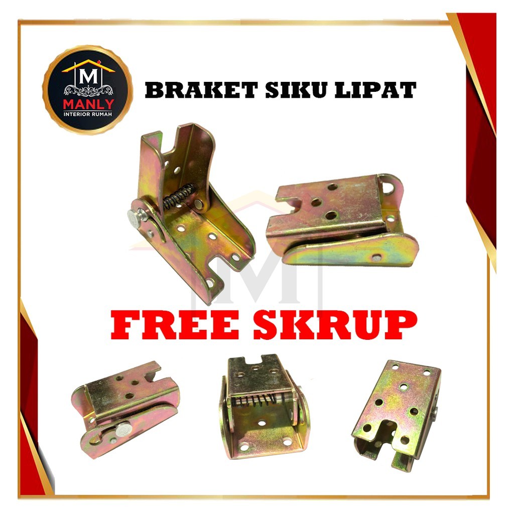 Jual Engsel Siku Kaki Meja Lipat / Bracket Siku Kaki Meja Lipat ...