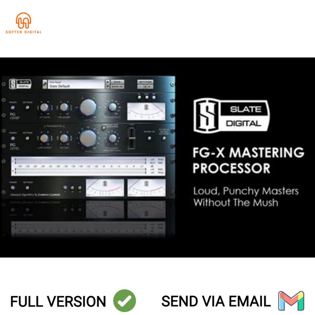 Jual Slate Digital - FG-X - VST Plugin mastering processor that gives the sound transparency and ...