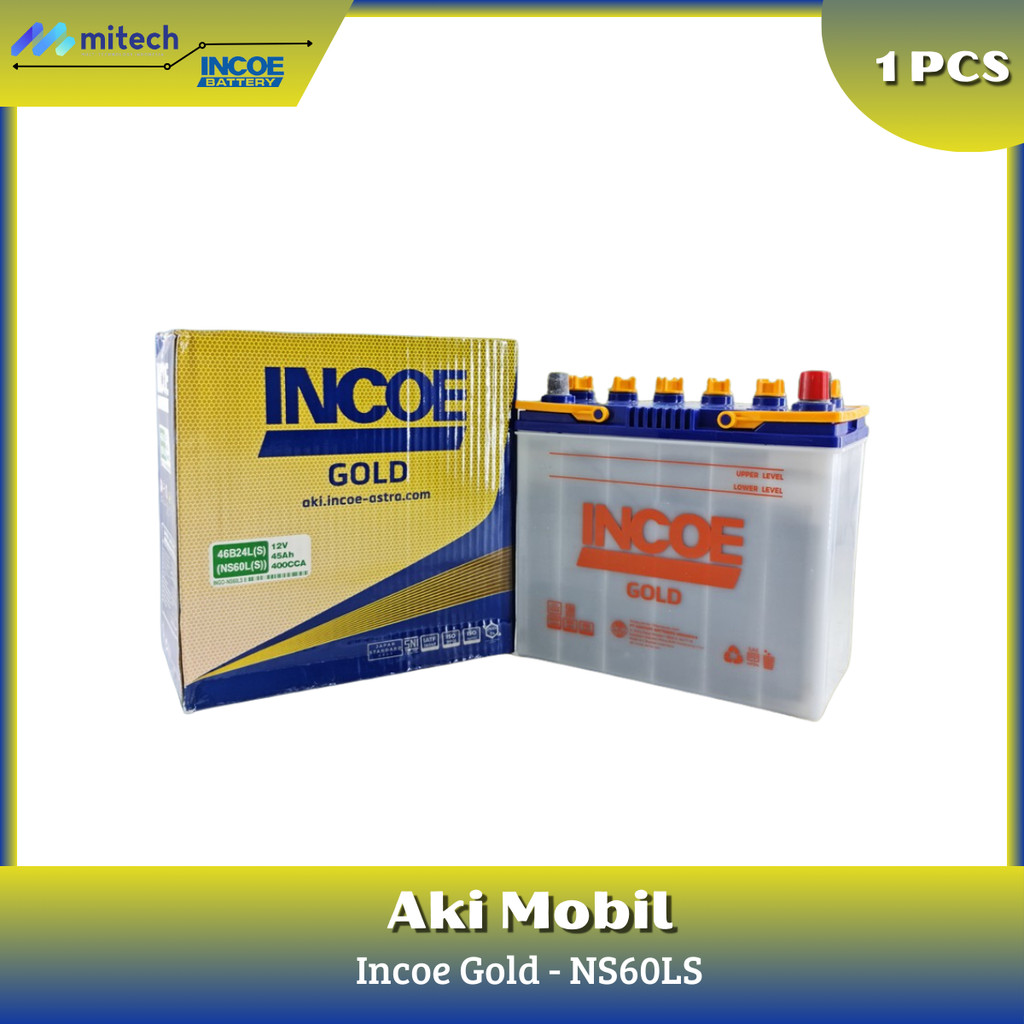 Jual INCOE GOLD Astra Aki Basah Mobil Hyundai Avega Lama NS60LS 12V / 45Ah | Shopee Indonesia