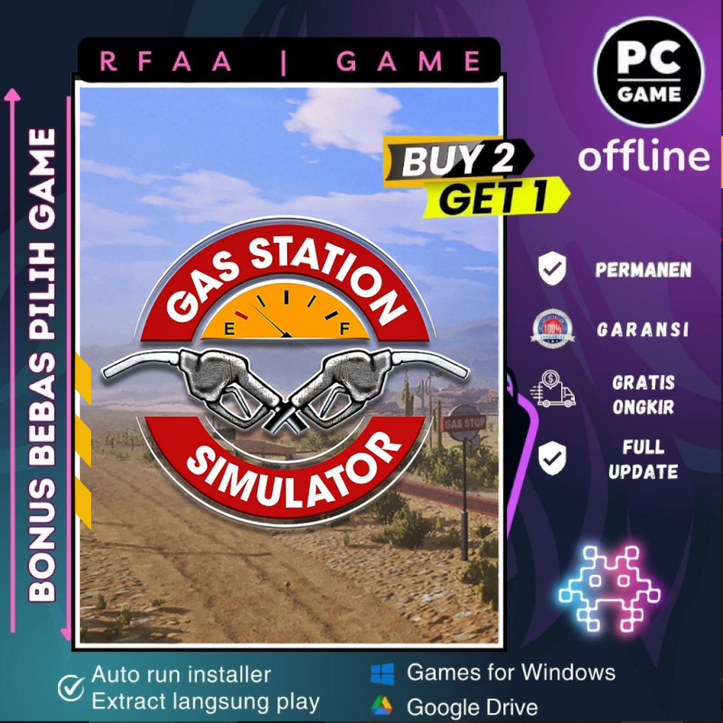 Jual GAS STATION SIMULATOR | GAME PC - LAPTOP - DL | Shopee Indonesia