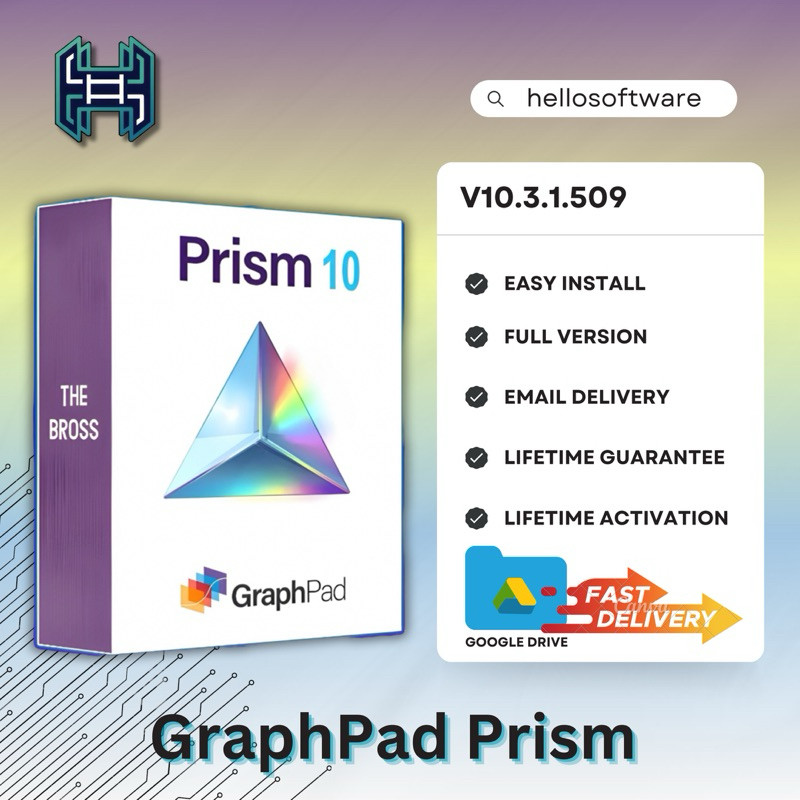 Jual (WIN/MAC) GraphPad Prism 2024 v10.3.1 Full Version (Versi Terbaru ...