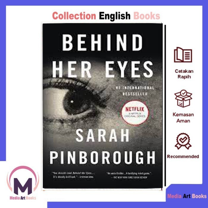 Jual Behind Her Eyes - Sarah Pinborough (English) | Shopee Indonesia