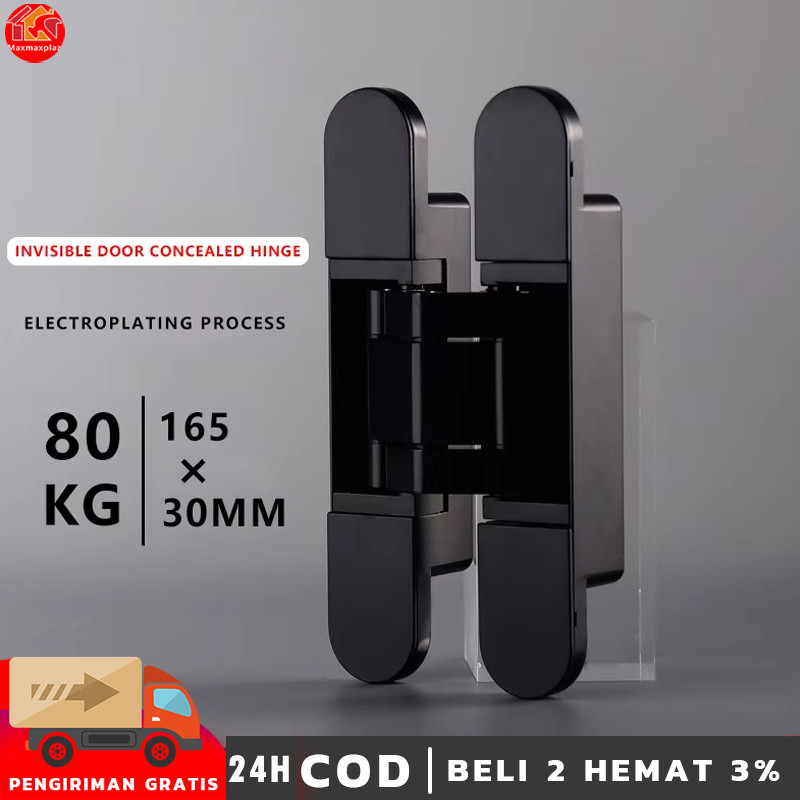 Jual Engsel Pintu Tanam Kamuflase Tersembunyi Invisible Hidden ...