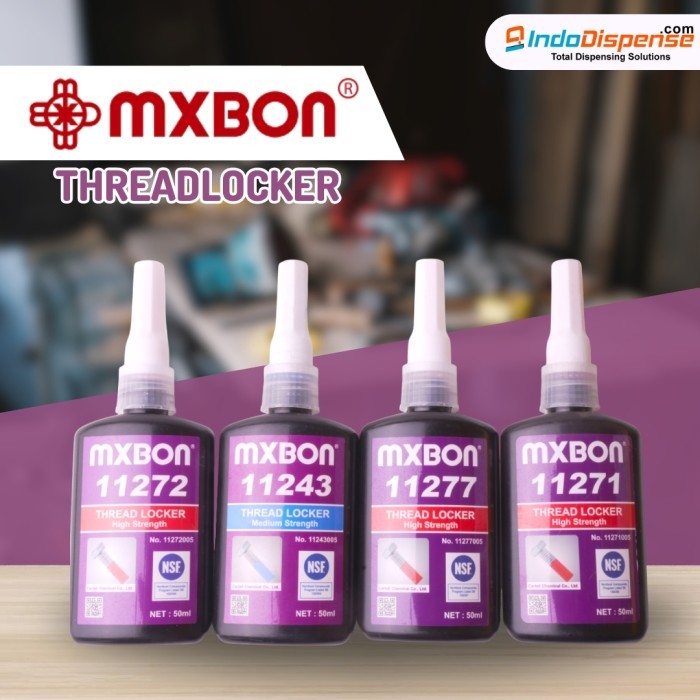 Jual MXBON LEM BAUT THREAD LOCKER Kekuatan Industri, Kunci Pengencang ...
