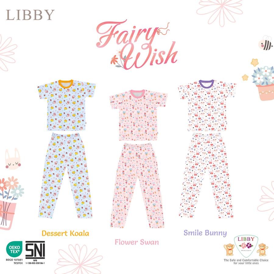 Jual LIBBY Setelan Piyama Anak Perempuan Oblong Pendek & Celana Panjang ...