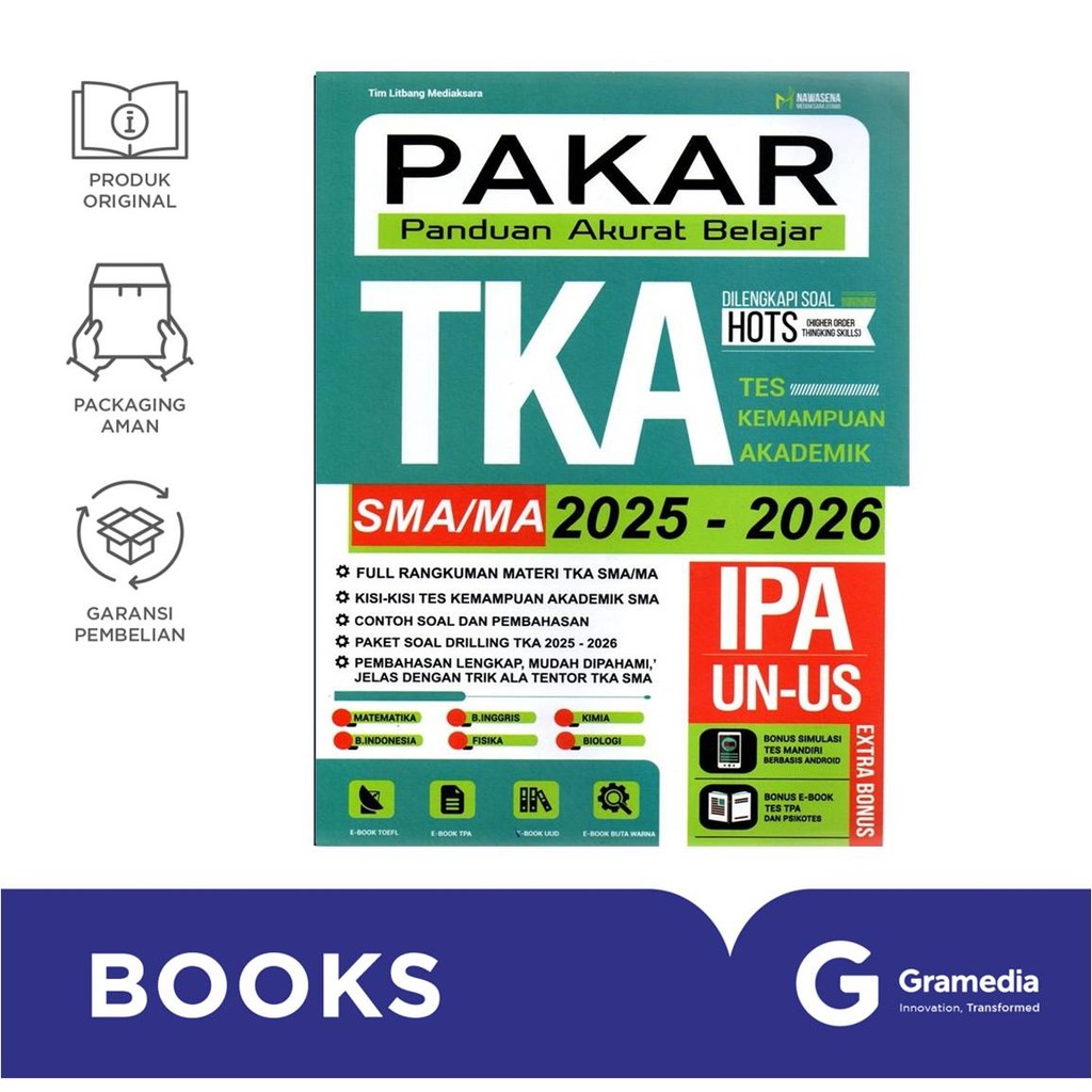 Jual PAKAR TKA SMA/MA 2025-2026 (Tim Litbang Mediaksara) | Shopee Indonesia