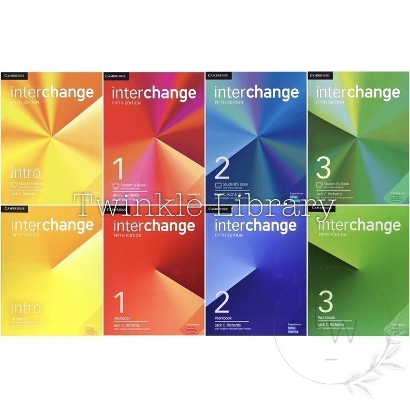 Jual JUAL BUKU Interchange (fifth edition) Intro / 1 / 2 / 3 Student's ...