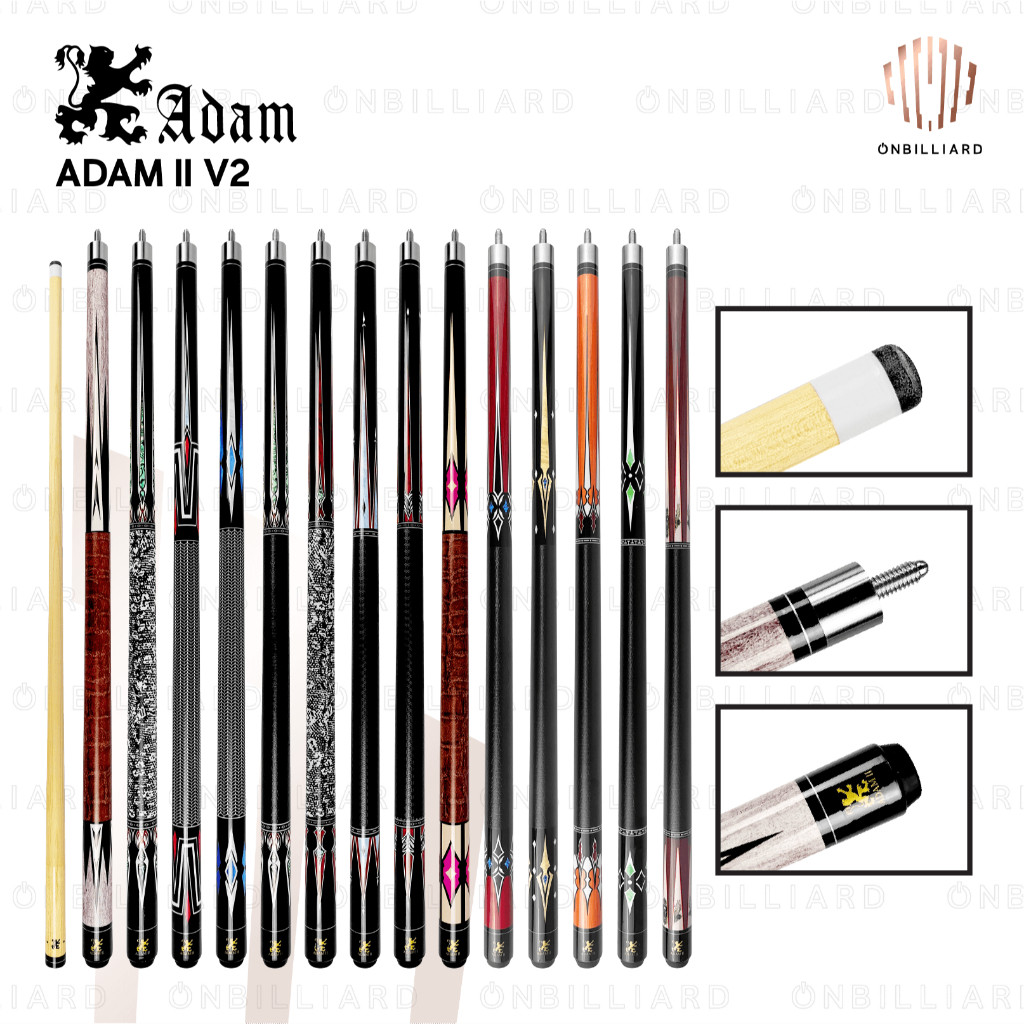 Jual ADAM II V2 Cue Stick Billiard Lokasi Play Stik Billiar Biliard ...